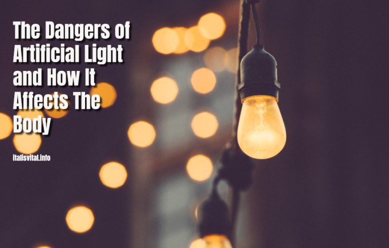 The Dangers of Artificial Light and How It Affects The Body - ital is vital
